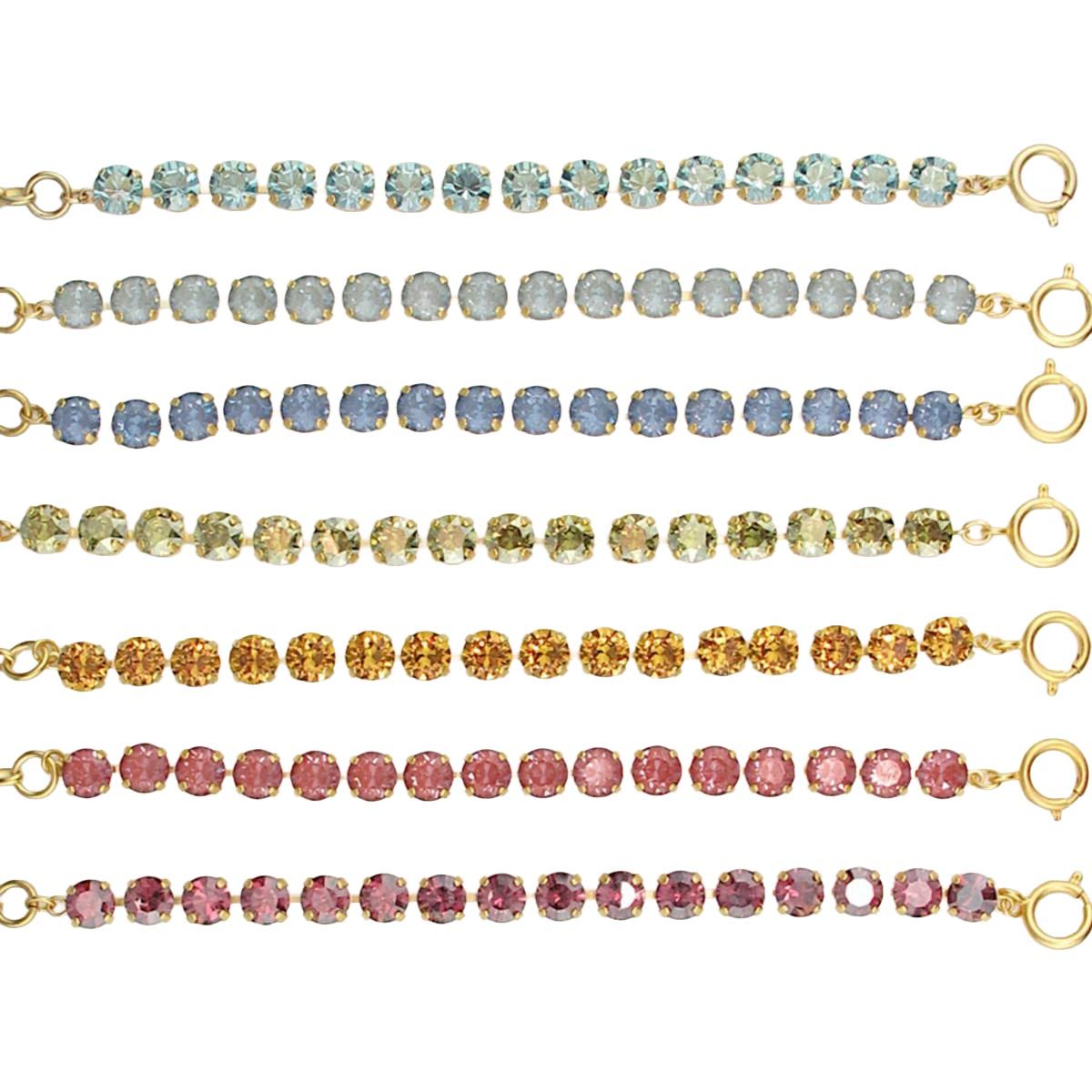 Catherine Popesco Crystal Tennis Bracelet - Newest Colors
